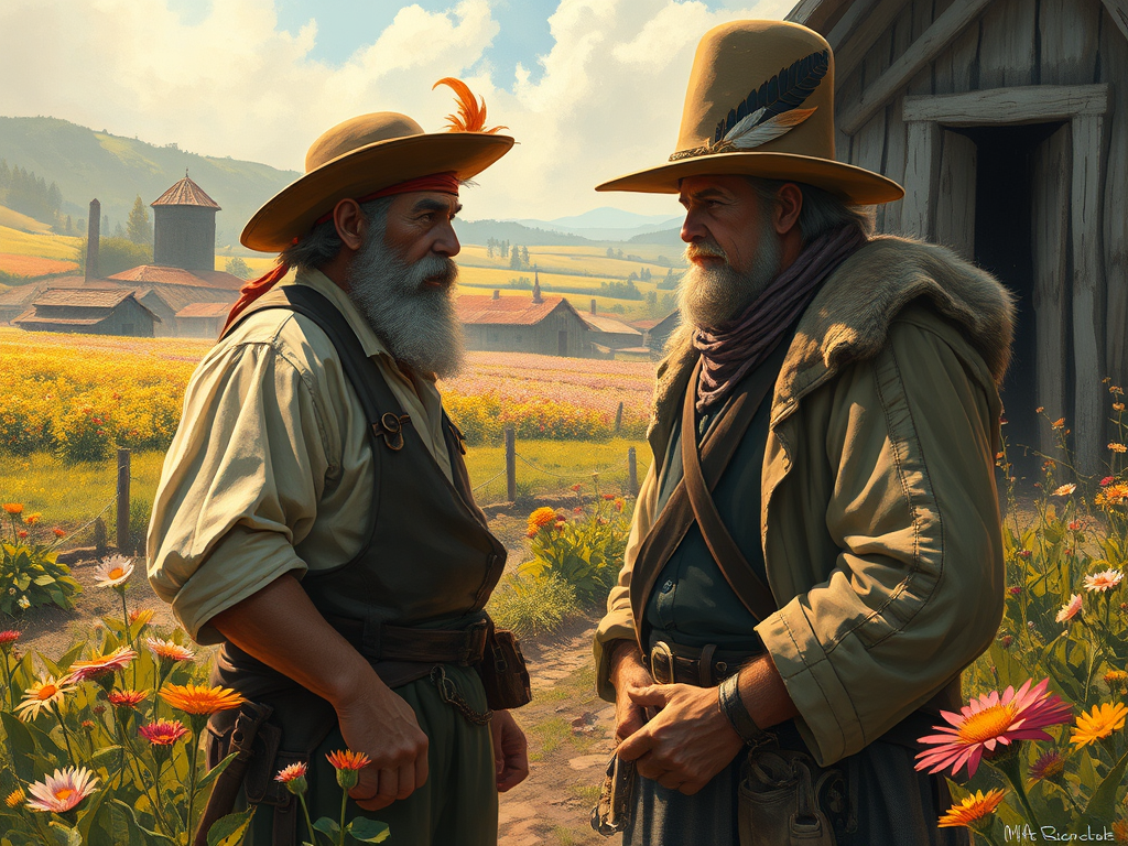 Pulling up Flowers – Brazen Wolfe Tabletop