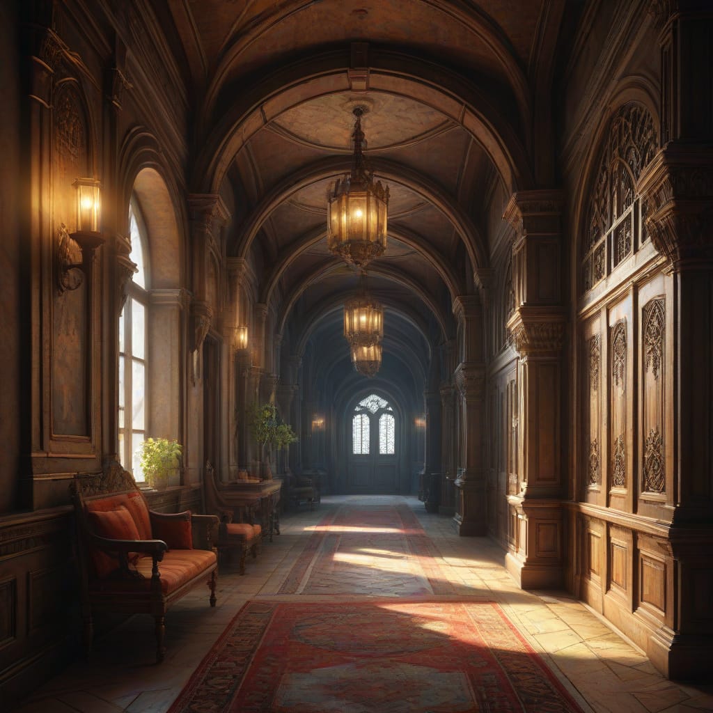 Arelia Castle Hallway – Brazen Wolfe Tabletop